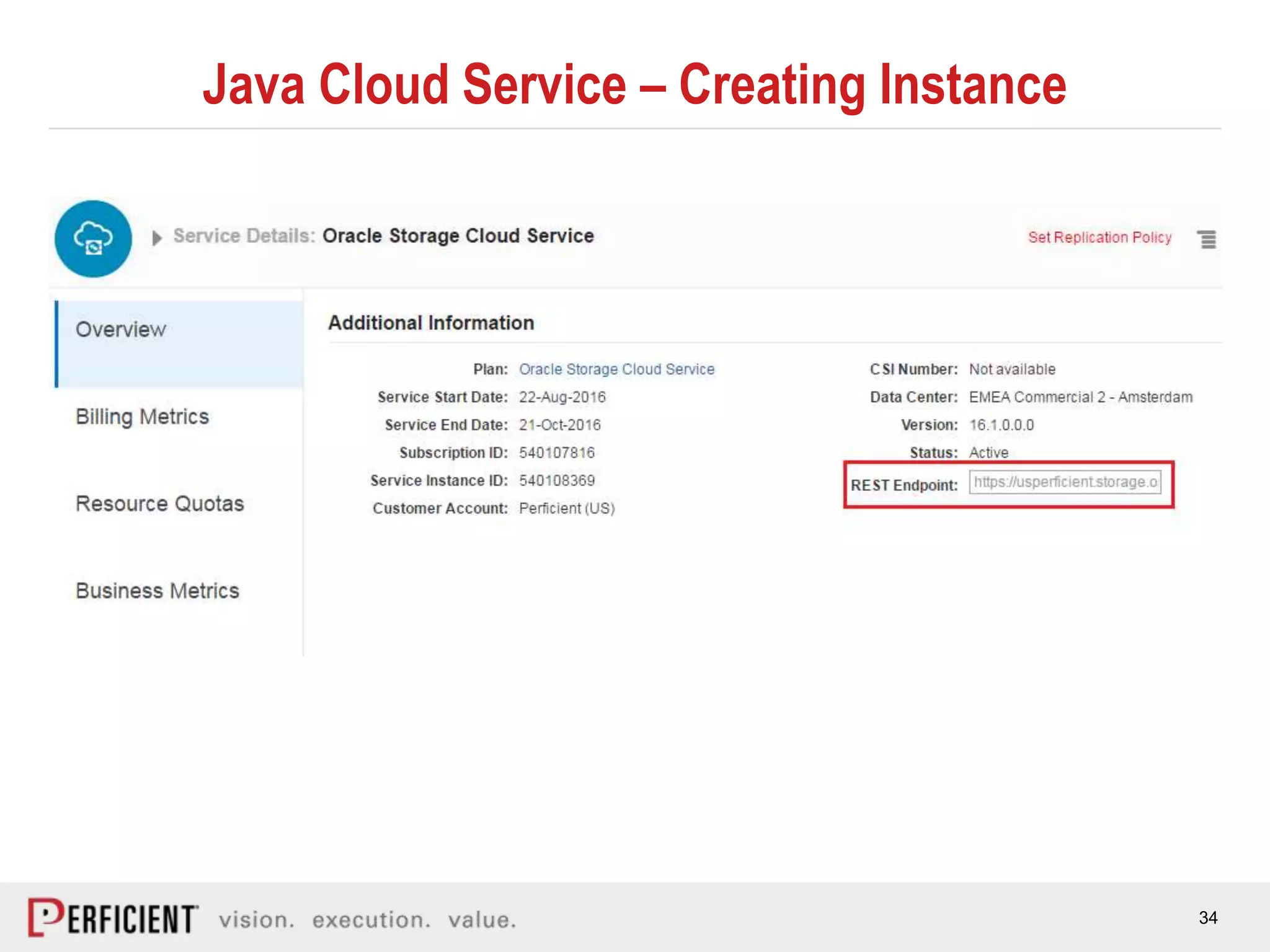 Introduction to Java Cloud Service | PPTX