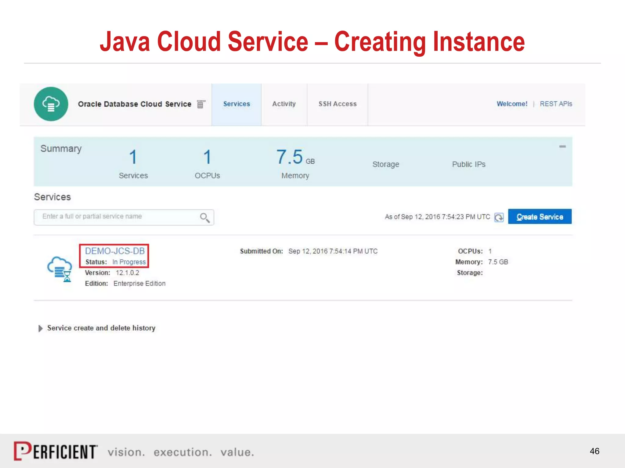 Introduction to Java Cloud Service | PPT