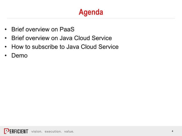 Introduction to Java Cloud Service | PPT