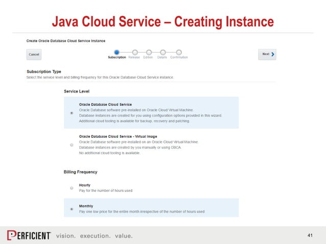 Introduction to Java Cloud Service | PPT