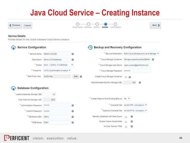 Introduction to Java Cloud Service | PPT