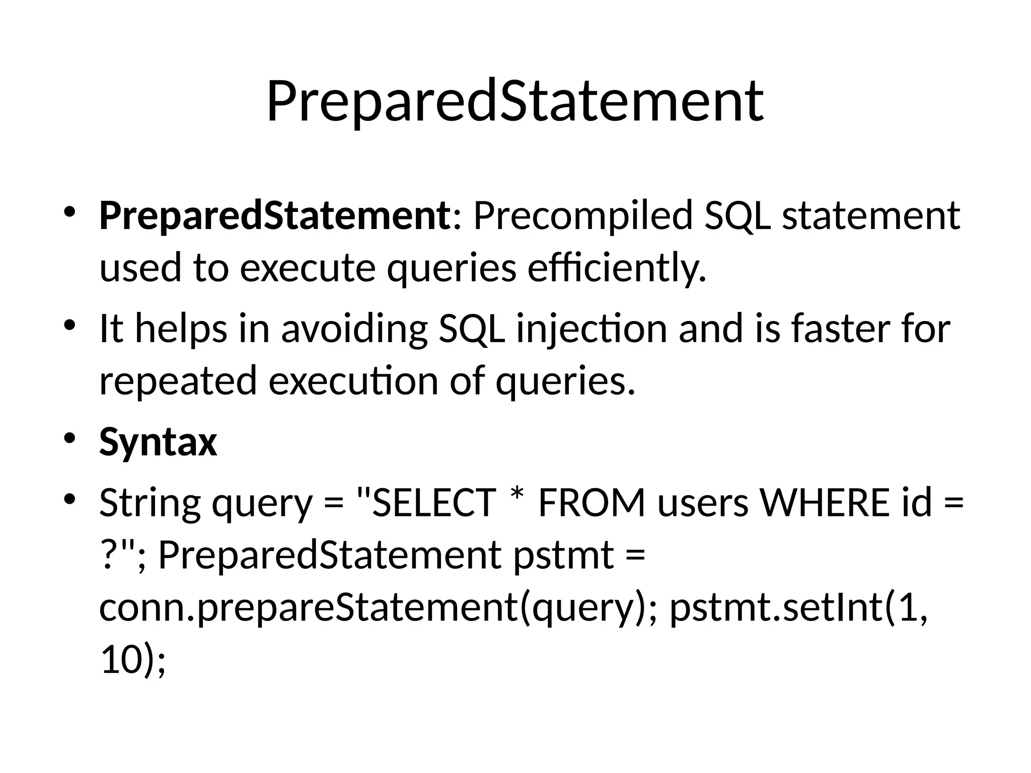 Introduction to JDBC and ODBC.pptx jdjdnjdjdndjdjndj | PPT
