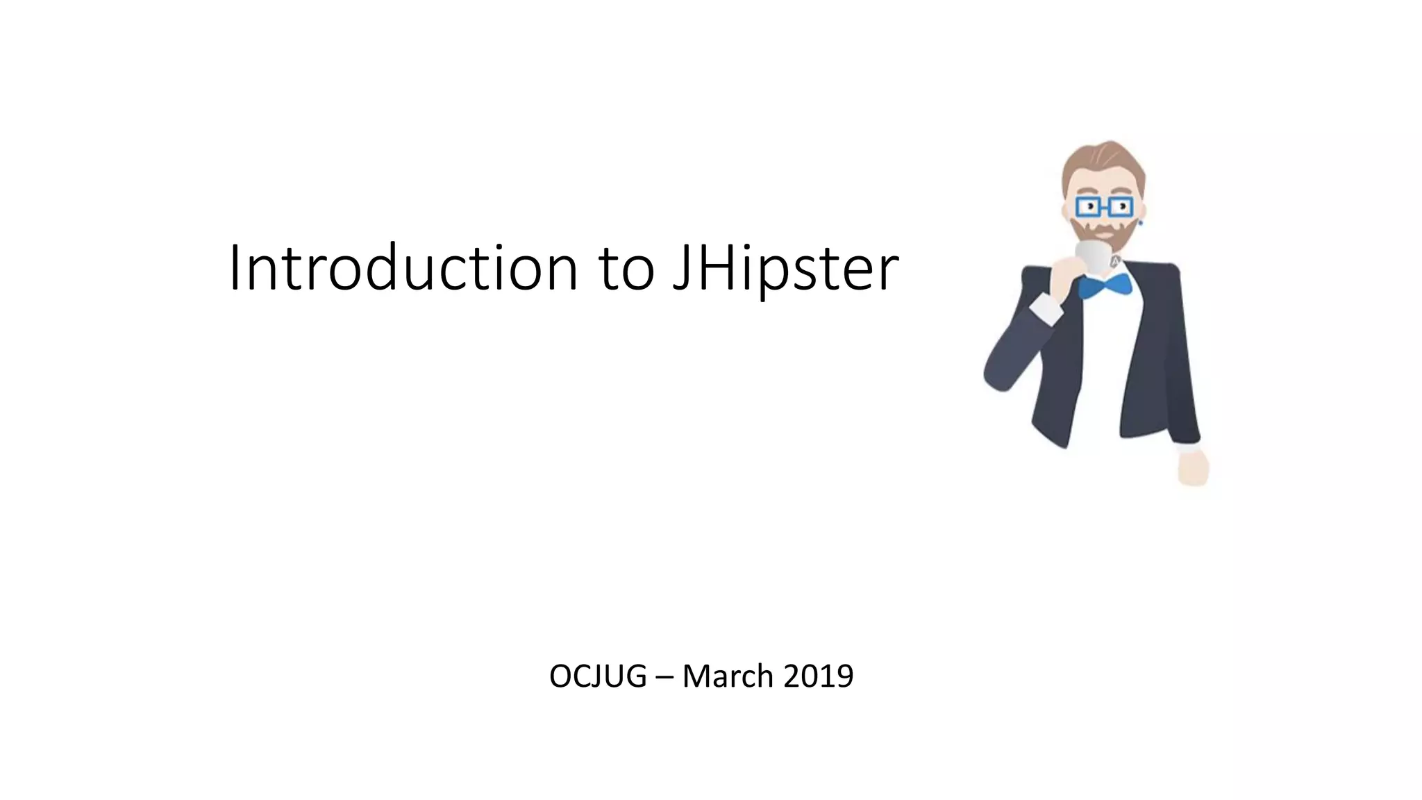 Introduction to JHipster | PDF