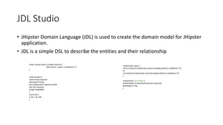 Introduction to JHipster | PDF