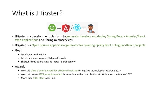 Introduction to JHipster | PDF