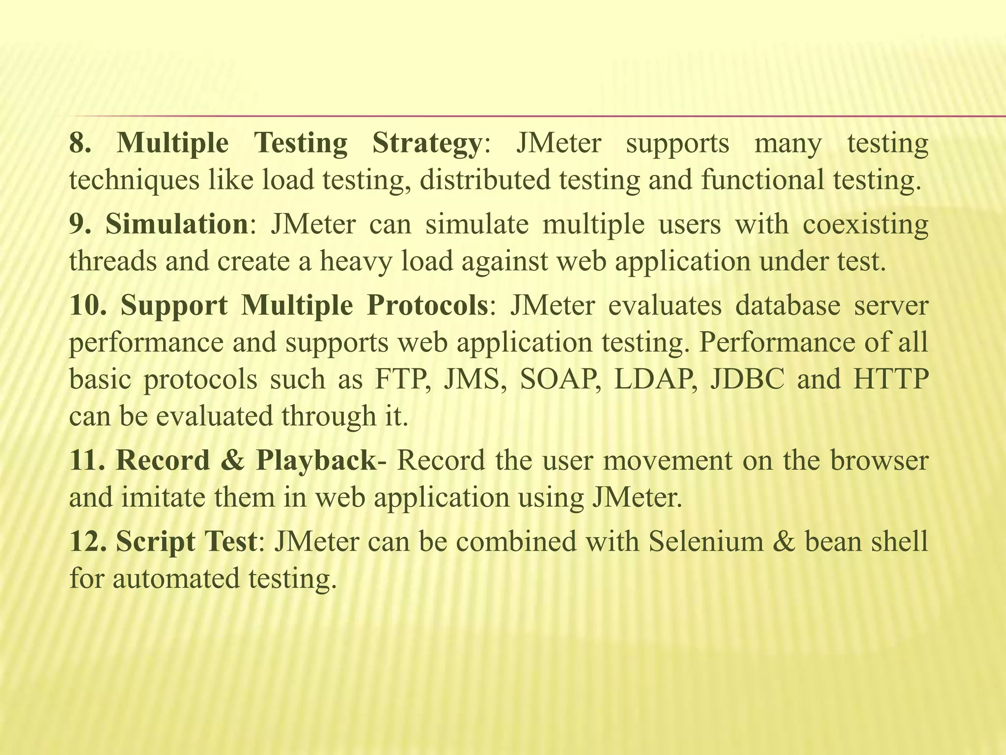 Introduction to jmeter & how to view jmeter Test Result in Real-Time | PPTX