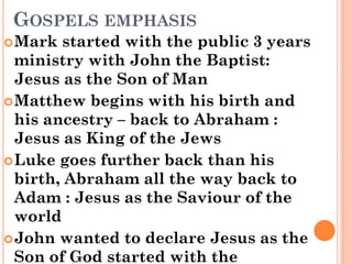 Introduction to john gospel | PDF