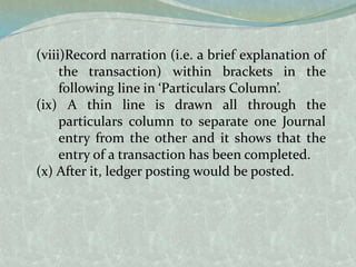 Introduction to journal entry | PPTX