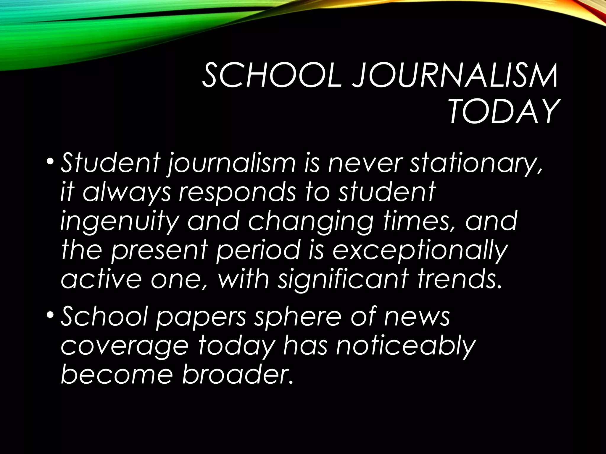 Introduction to journalism | PPT