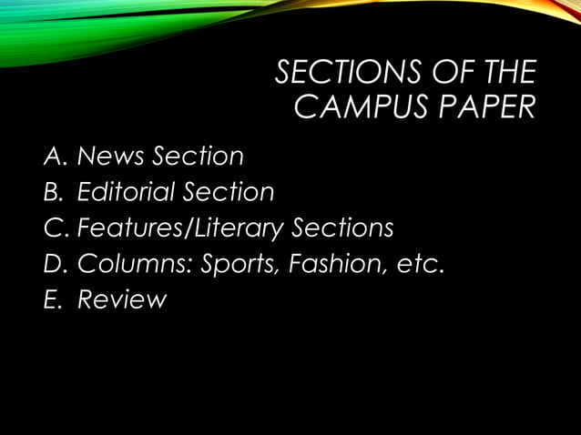 Introduction to journalism | PPT