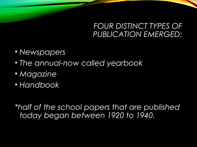 Introduction to journalism | PPT
