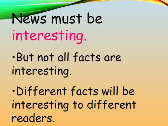 Introduction to journalism | PPT