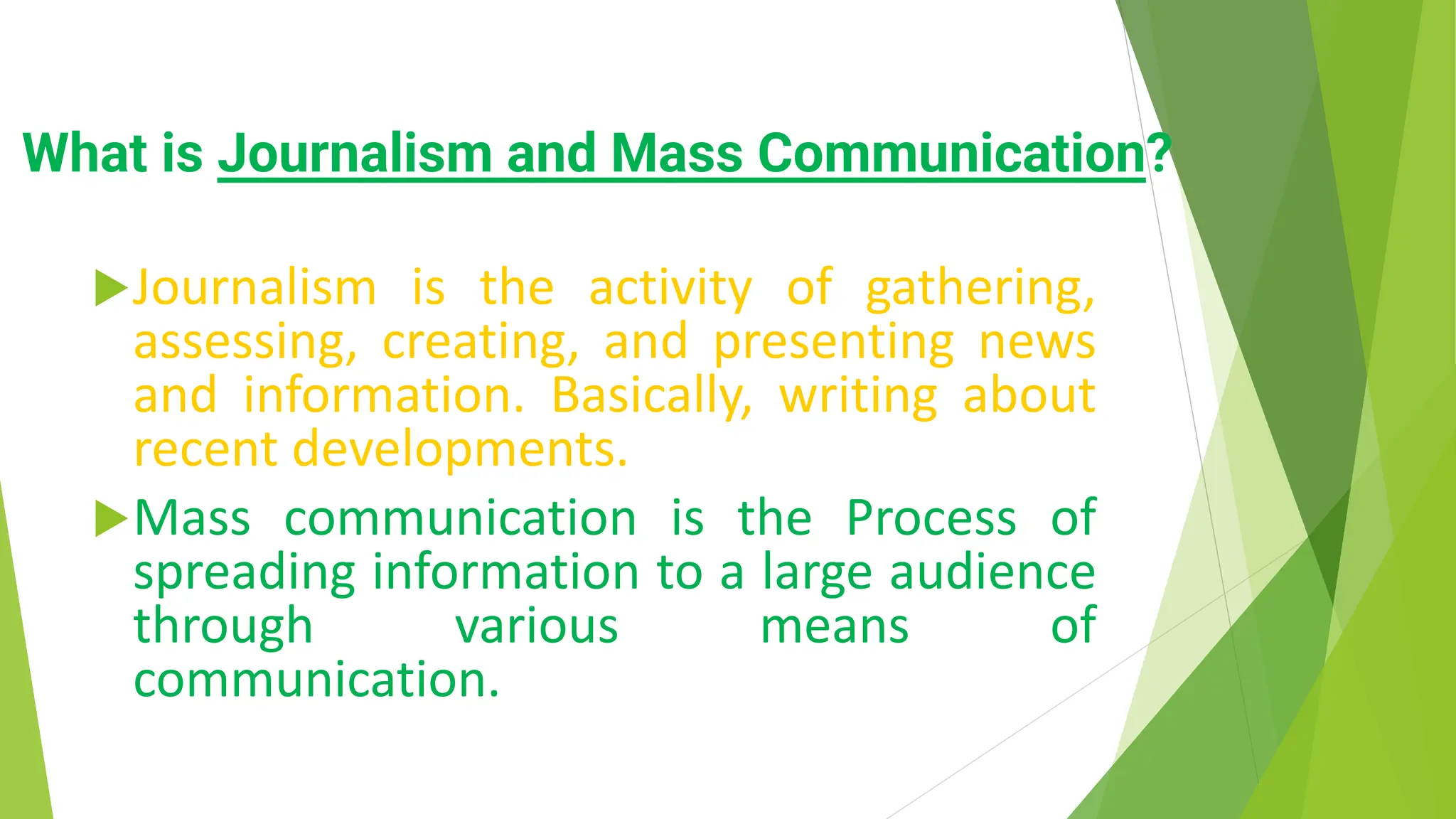 introduction to Journalism and mass communication.pdf