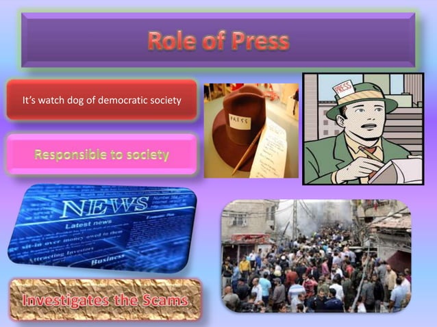 Introduction to Journalism and Role of Press | PPT