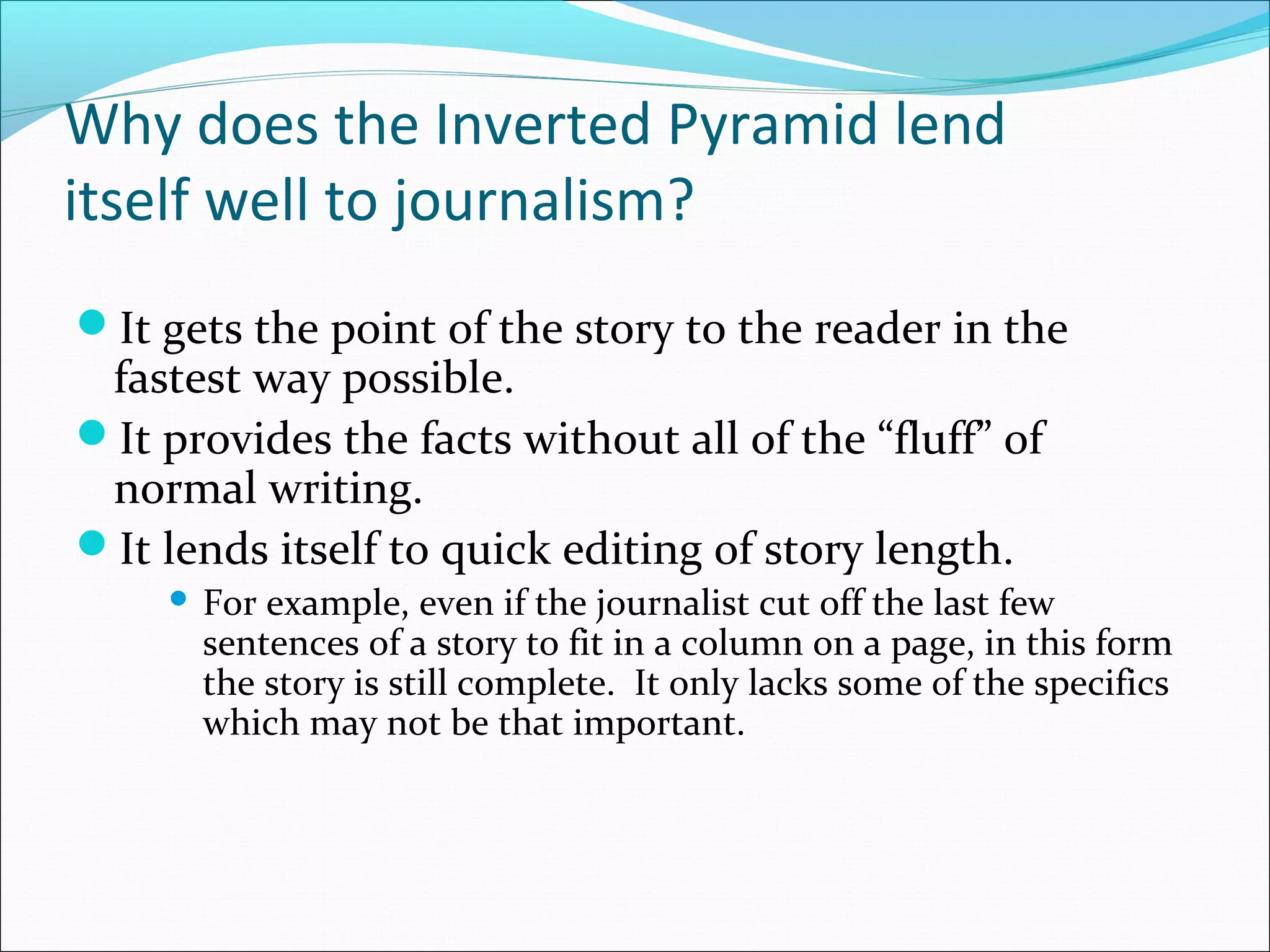Introduction to Journalism | PPT
