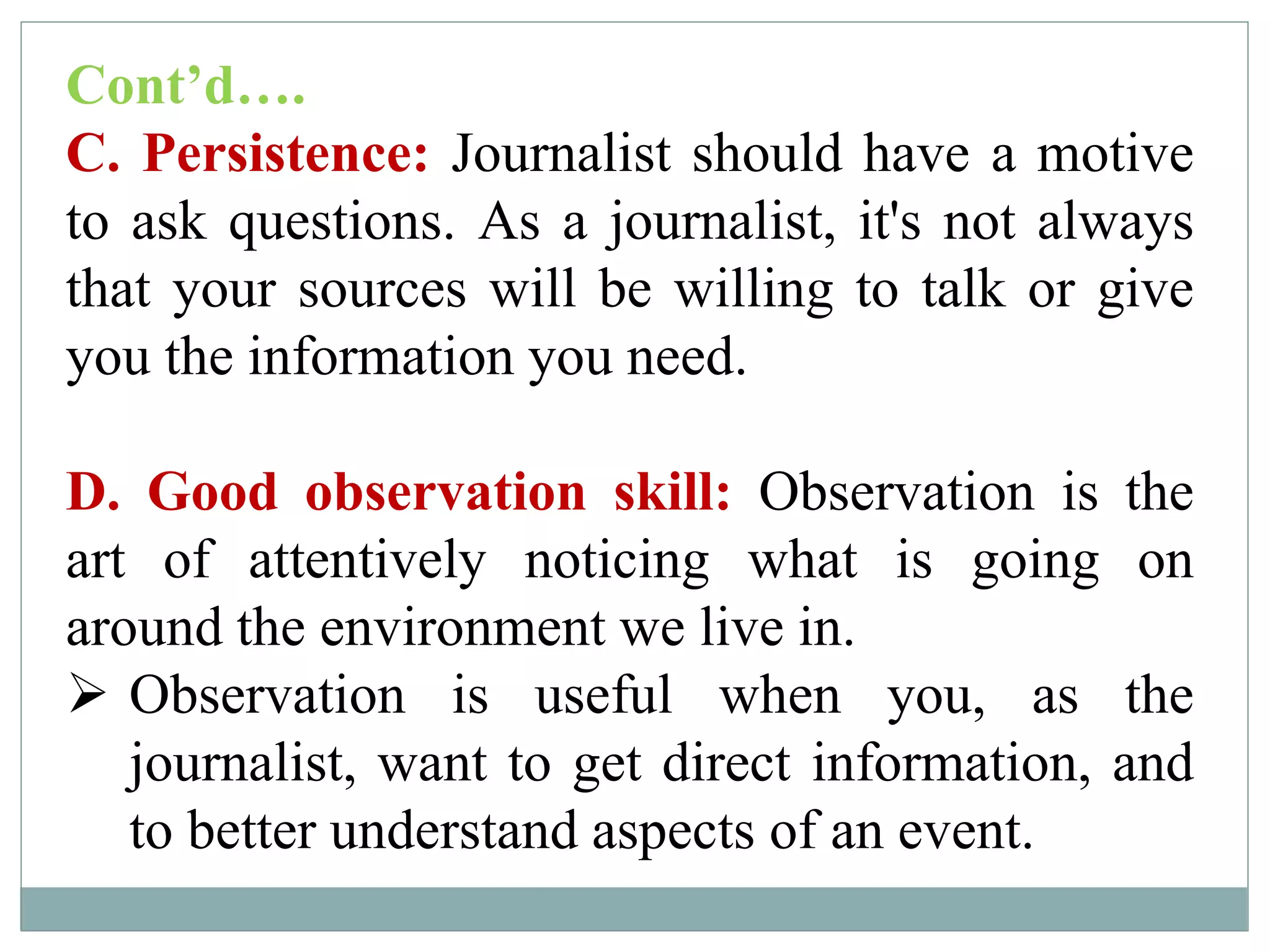 Introduction to Journalism PPT.pptx