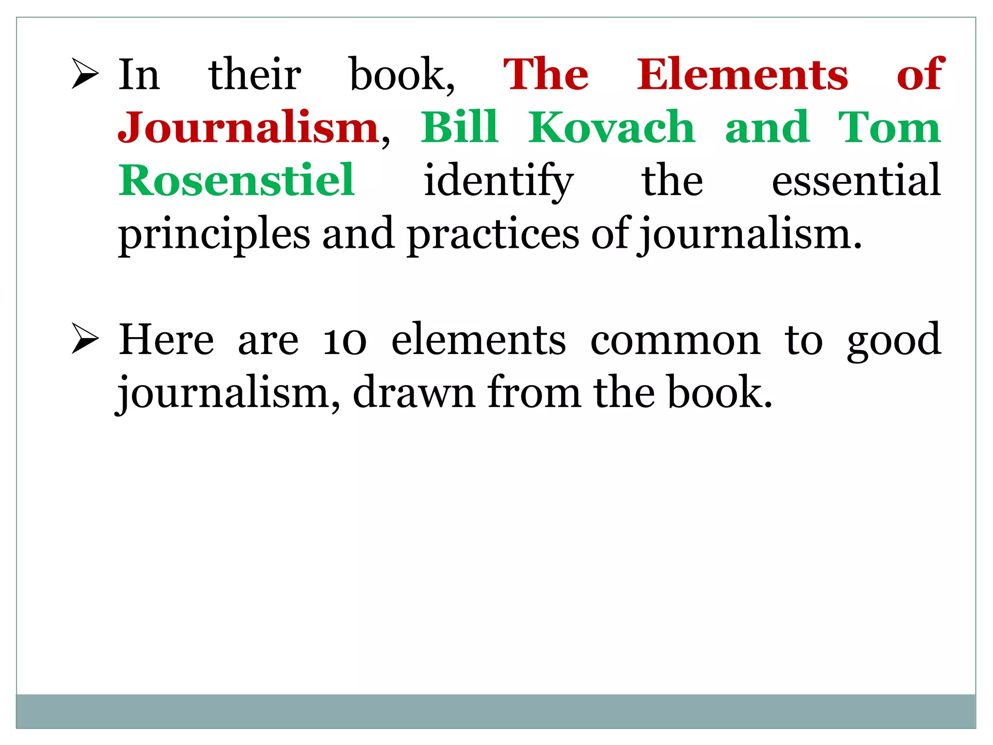 Introduction to Journalism PPT.pptx