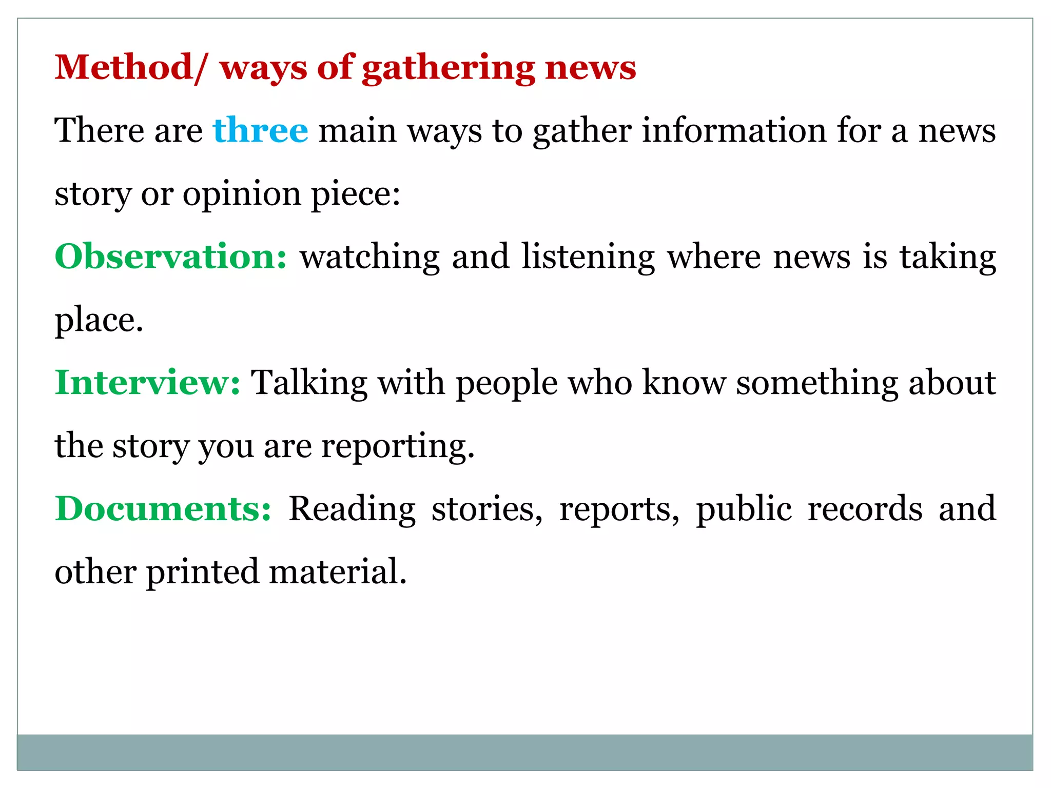 Introduction to Journalism PPT.pptx