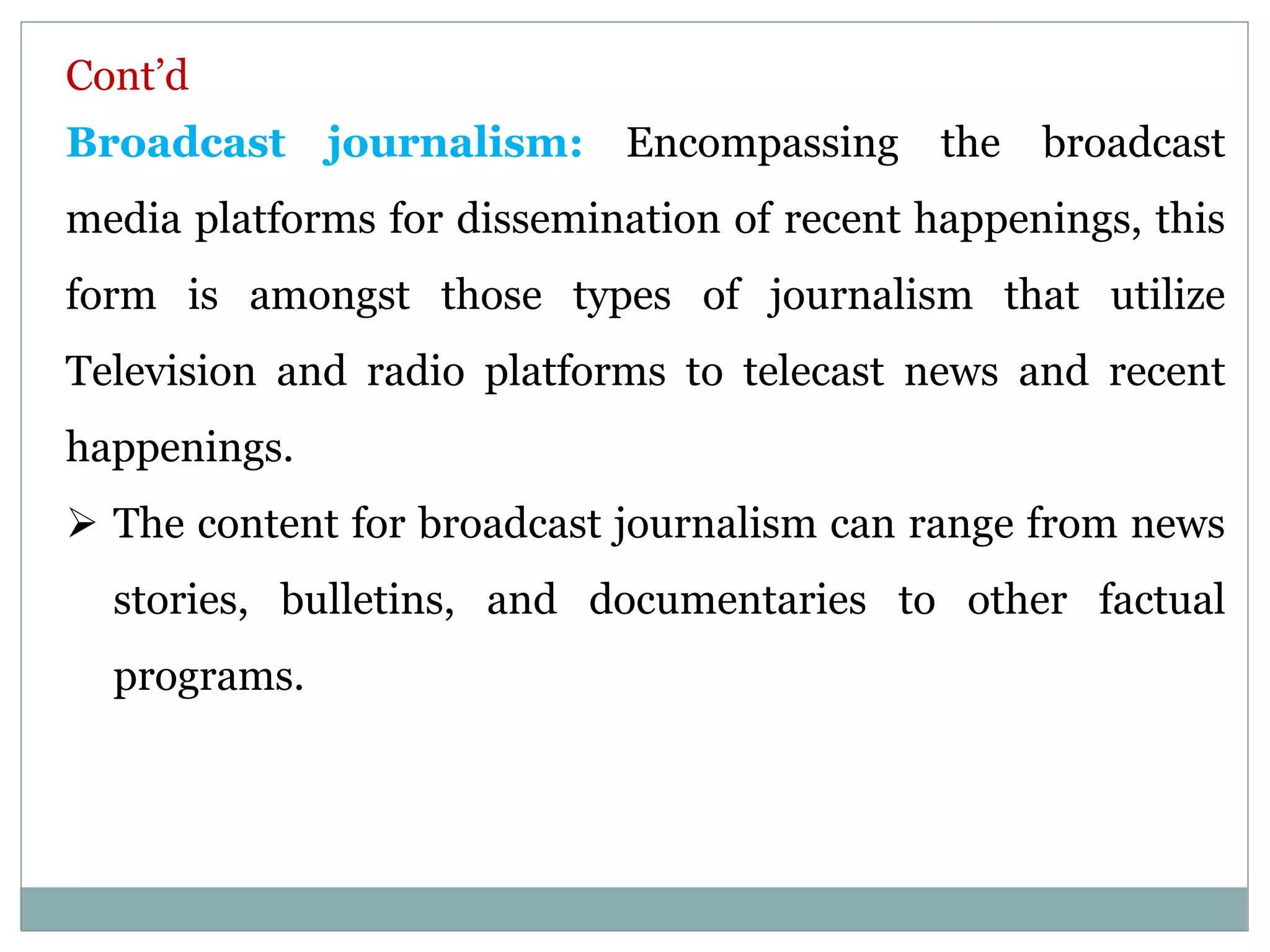 Introduction to Journalism PPT.pptx