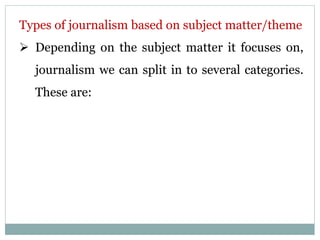 Introduction to Journalism PPT.pptx