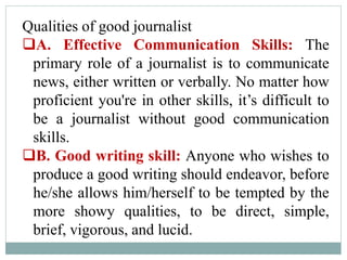 Introduction to Journalism PPT.pptx