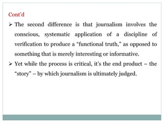 Introduction to Journalism PPT.pptx