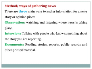 Introduction to Journalism PPT.pptx