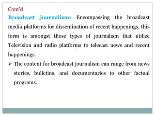 Introduction to Journalism PPT.pptx