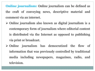 Introduction to Journalism PPT.pptx