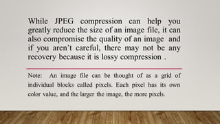 Introduction to JPEG and MPEG standard techniques | PDF