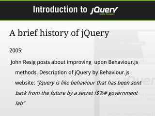 Introduction to jQuery Mobile | PPT