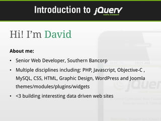 Introduction to jQuery Mobile | PPT
