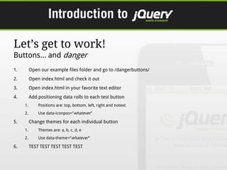 Introduction to jQuery Mobile | PPT