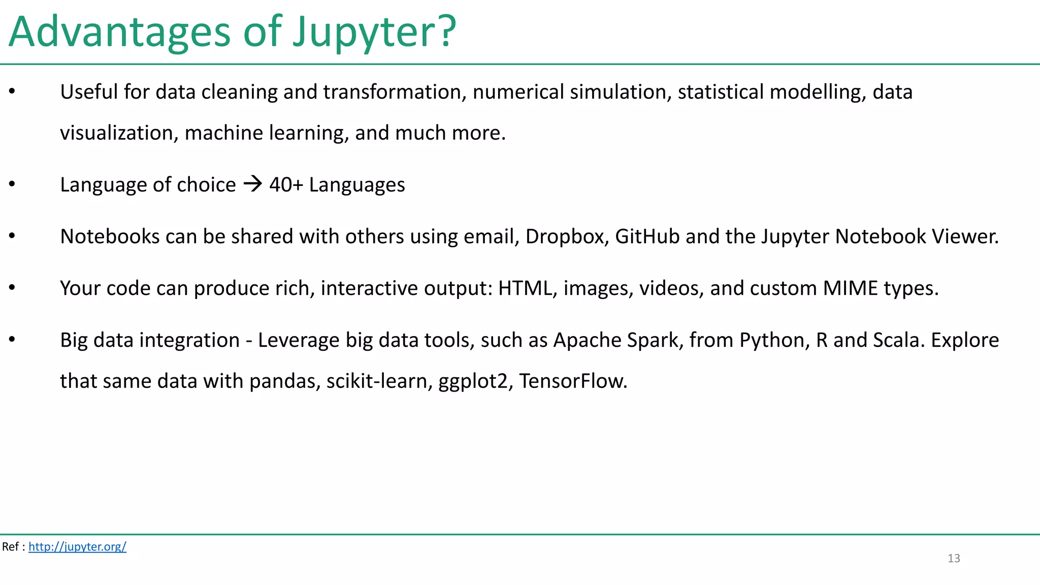 Introduction to Jupyter notebook and MS Azure Machine Learning Studio | PPTX