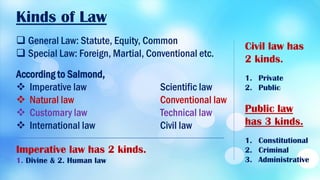 Introduction to jurisprudence | PDF