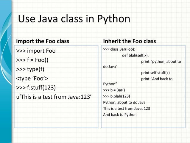 Introduction to jython | PPT | Programming Languages | Computing
