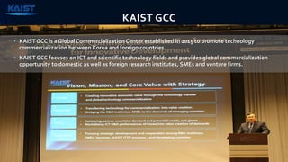 Introduction to KAIST GCC | PPTX