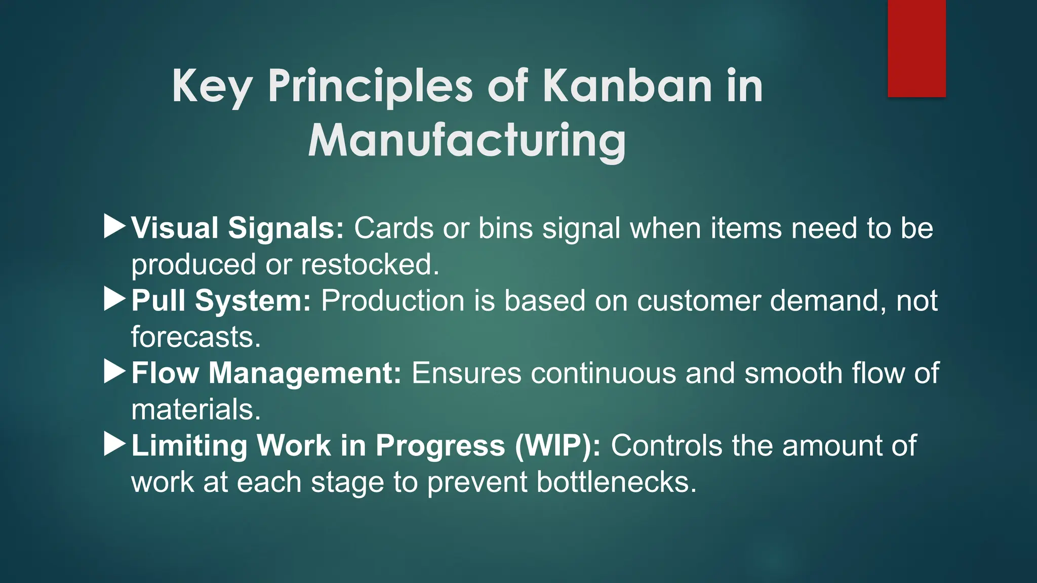 Introduction to Kanban in Manufacturing? | PPTX
