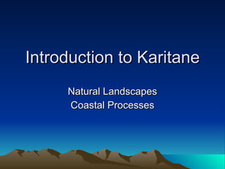 Introduction to karitane | PPT
