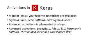 Introduction to keras | PDF