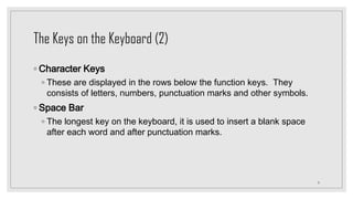 Introduction to Keyboarding for beginners | PDF