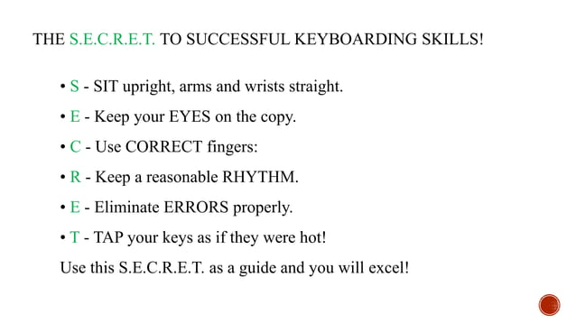 Introduction to keyboarding & document processing_PPT1.pptx | Computer Peripherals | Computing