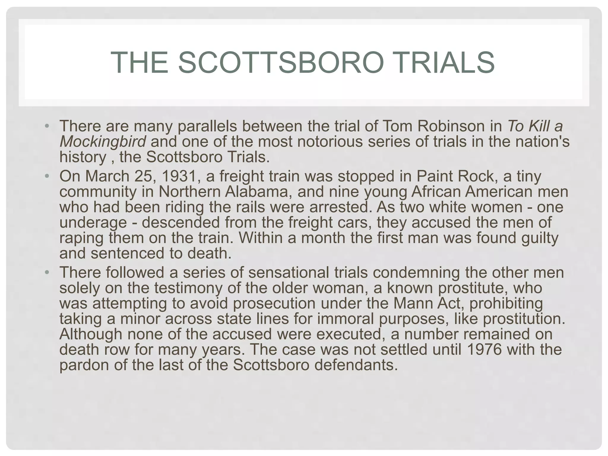 Introduction: "To Kill a Mockingbird" | PPTX