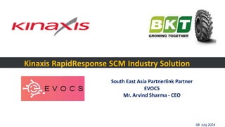 Introduction to Kinaxis Manufacturing Industry Solution.pptx