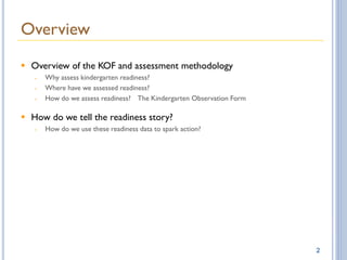An Introduction to the Kindergarten Observation Form | PDF