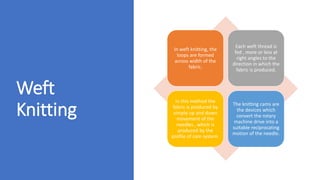 Introduction to knitting | PPTX | Needlework | Arts and Crafts