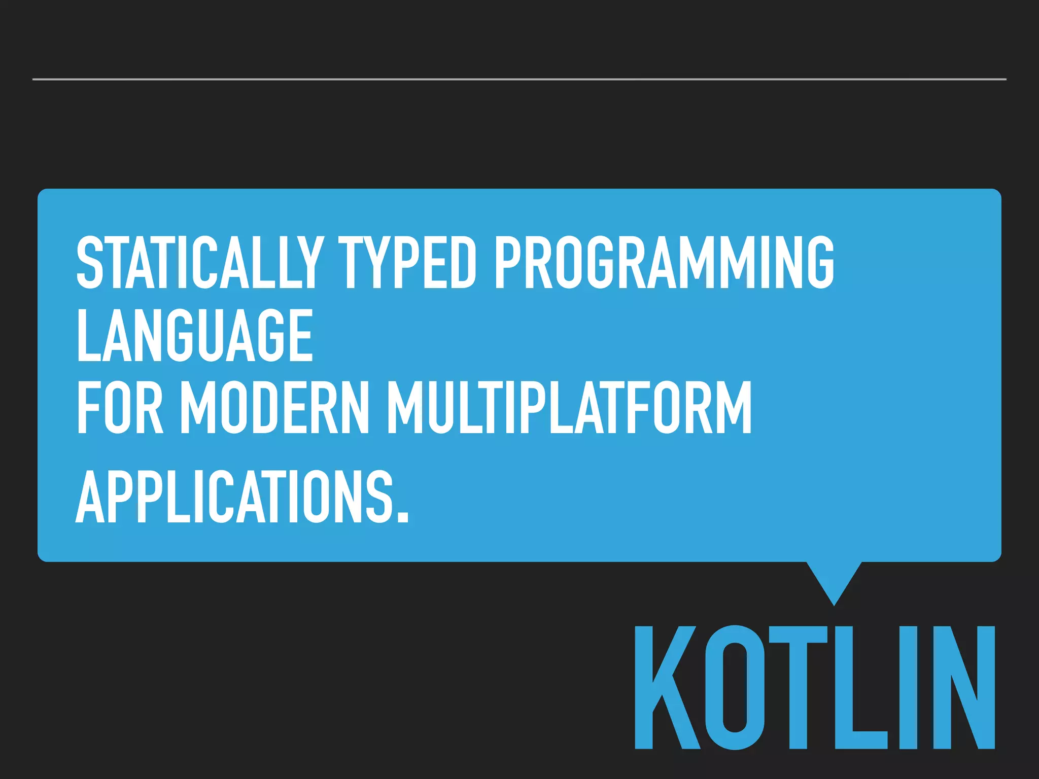 Introduction to kotlin | PPT