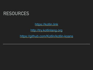 Introduction to kotlin | PPT