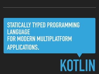 Introduction to kotlin | PPT