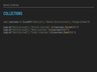 Introduction to kotlin | PPT